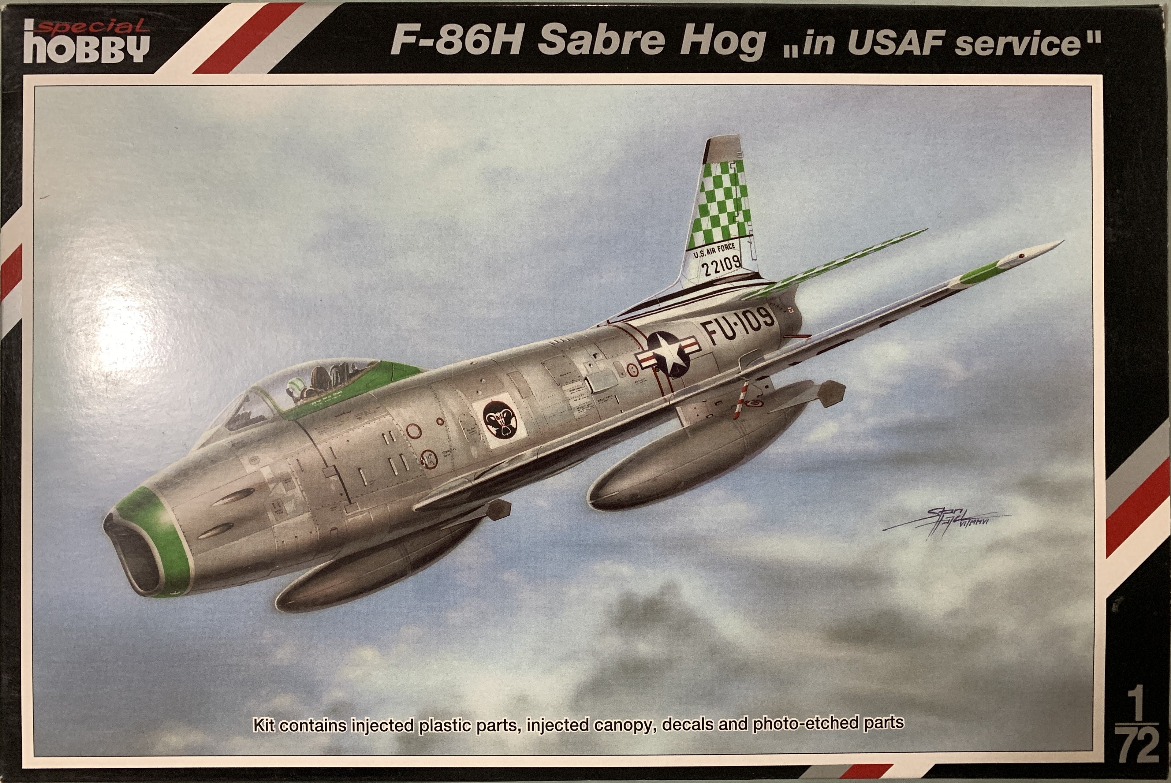 Special Hobby 1/72 F-86H Sabre Hog "in USAF service" – Sprue Finders
