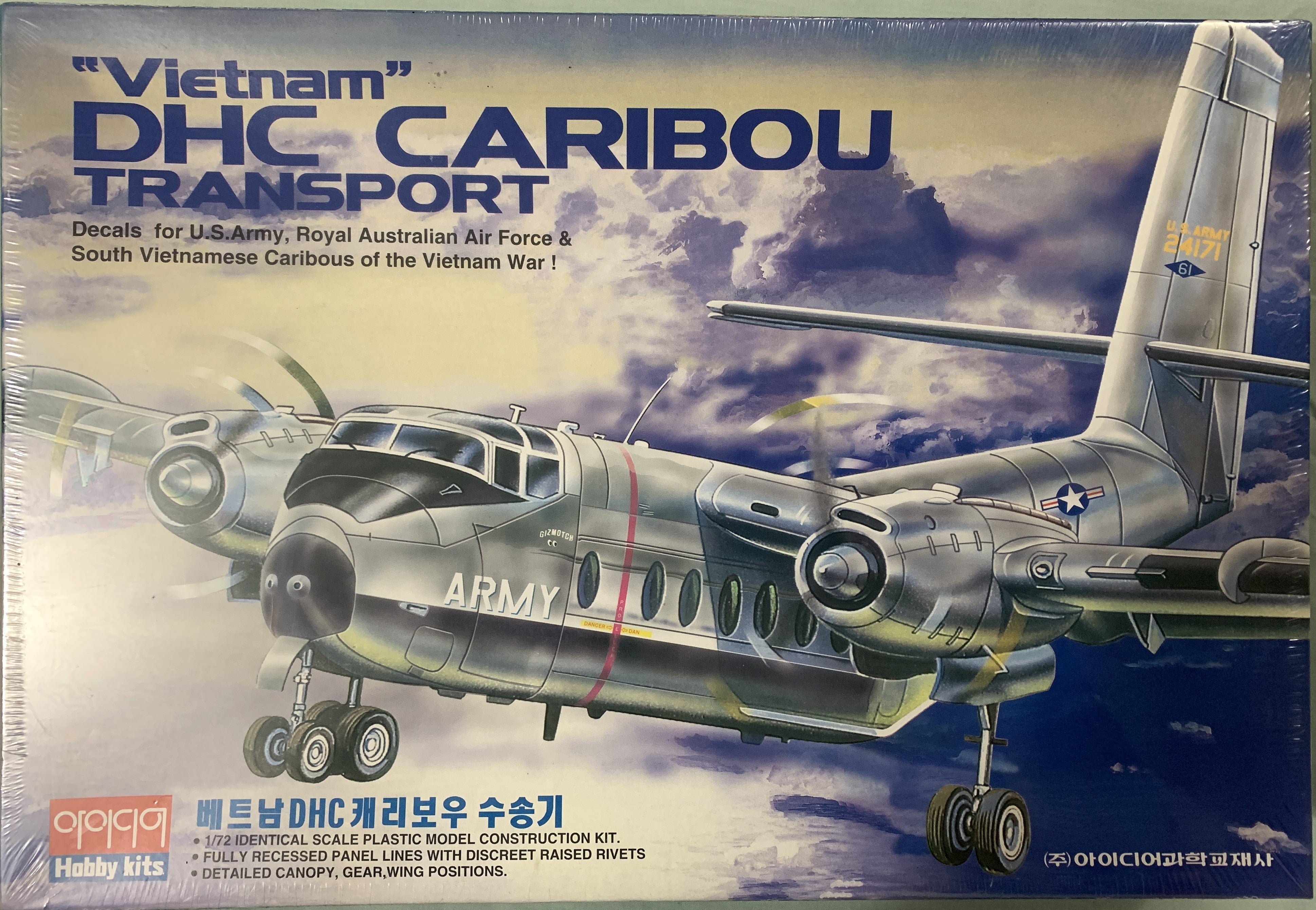[] IDEA 1/72 DHC Caribou Transport "Vietnam" – Sprue Finders