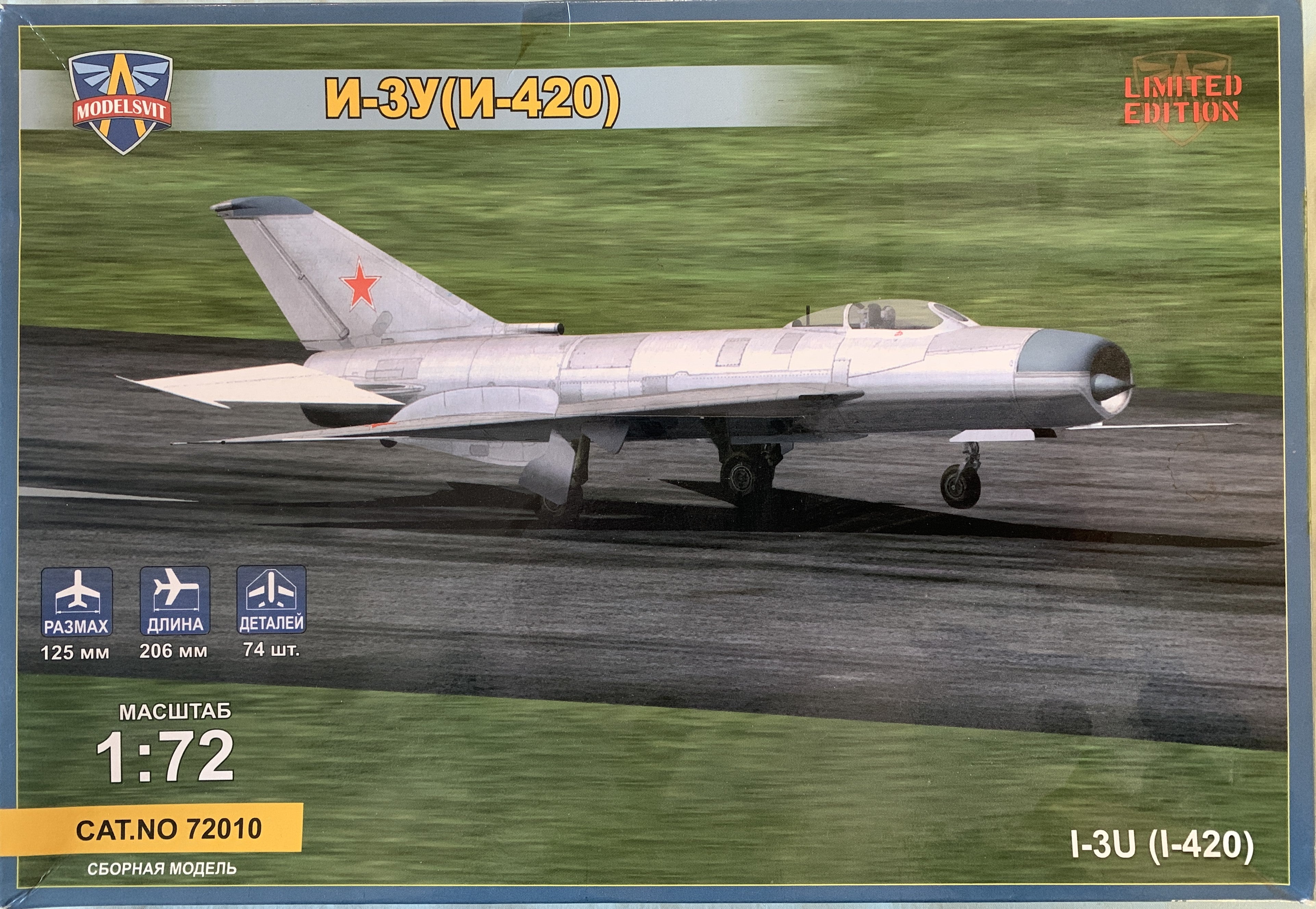 Modelsvit 1/72 I-3U (I-420) – Sprue Finders