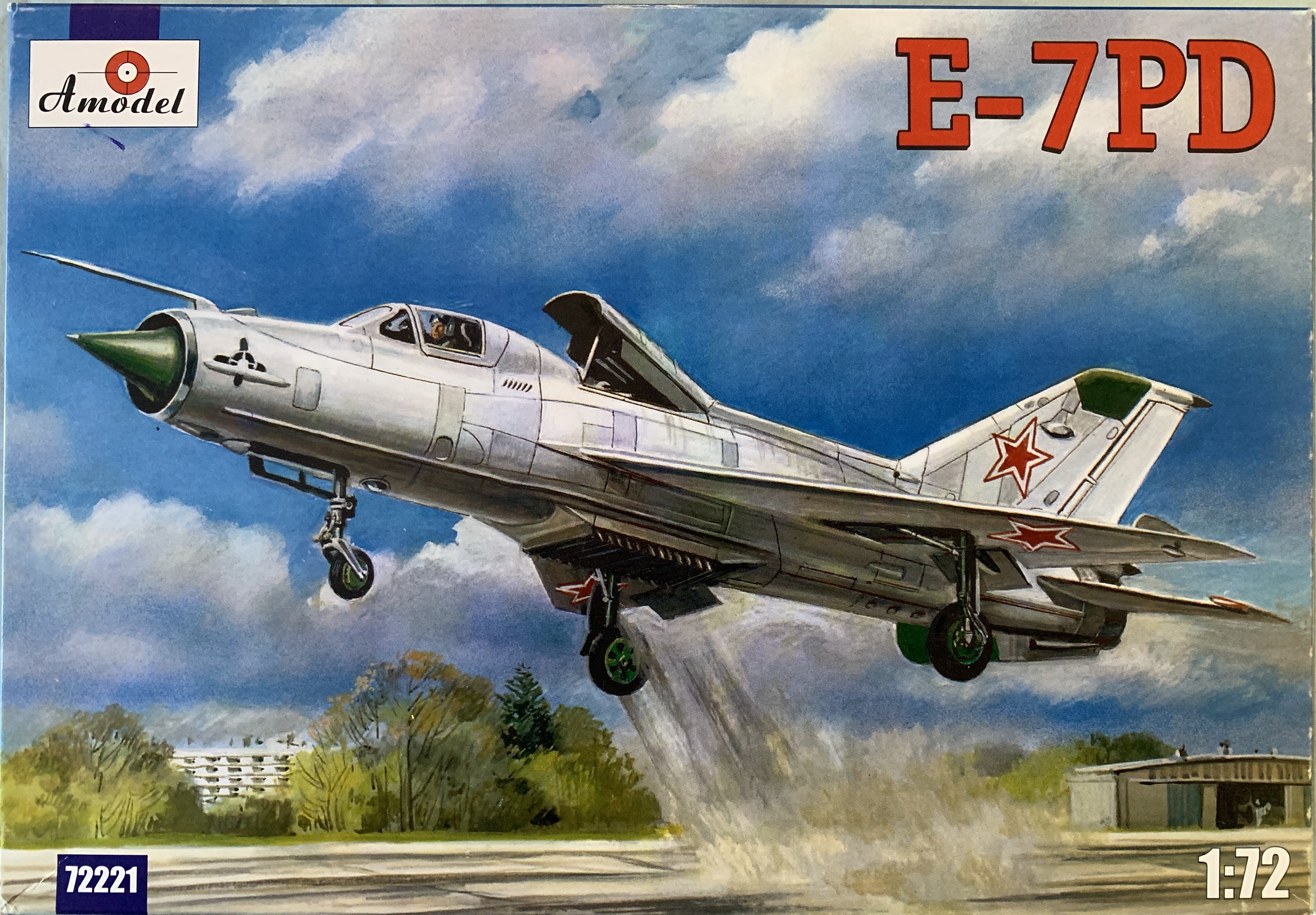 Amodel 1/72 E-7PD – Sprue Finders