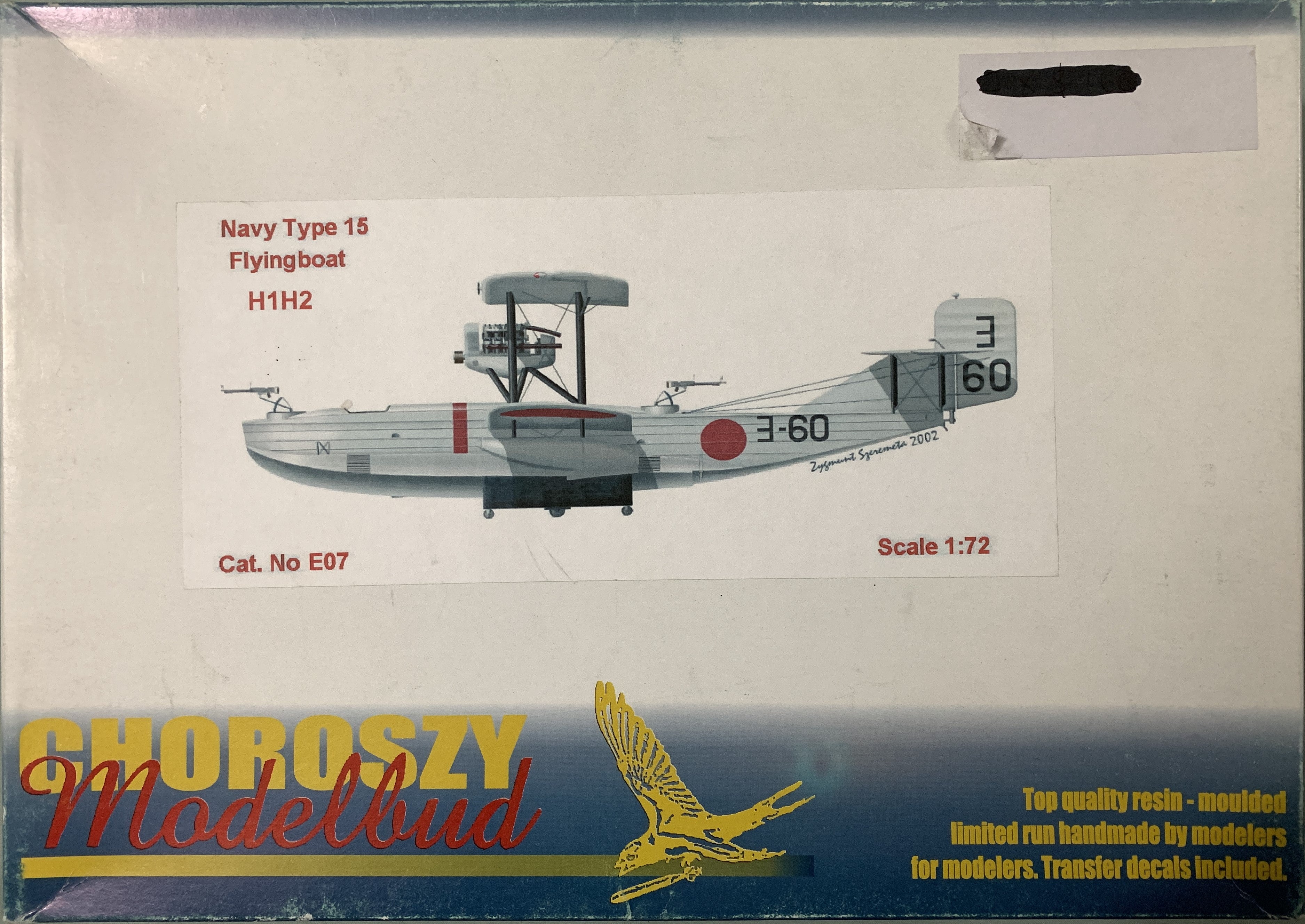 Choroszy Modelbud 1/72 Navy Type 15 Flyingboat H1H12 – Sprue Finders