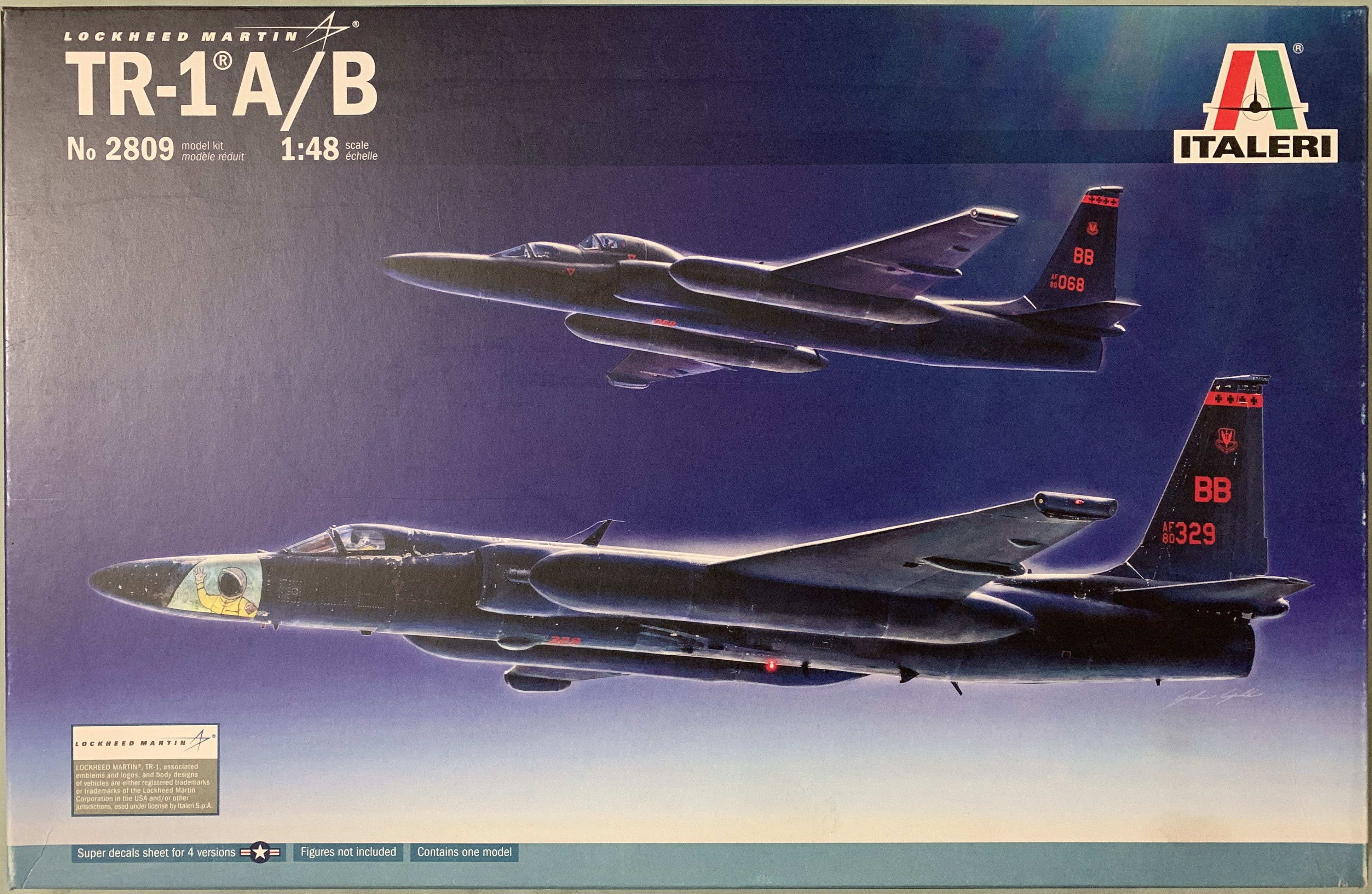 Italeri 1/48 Lockheed TR-1A/B – Sprue Finders
