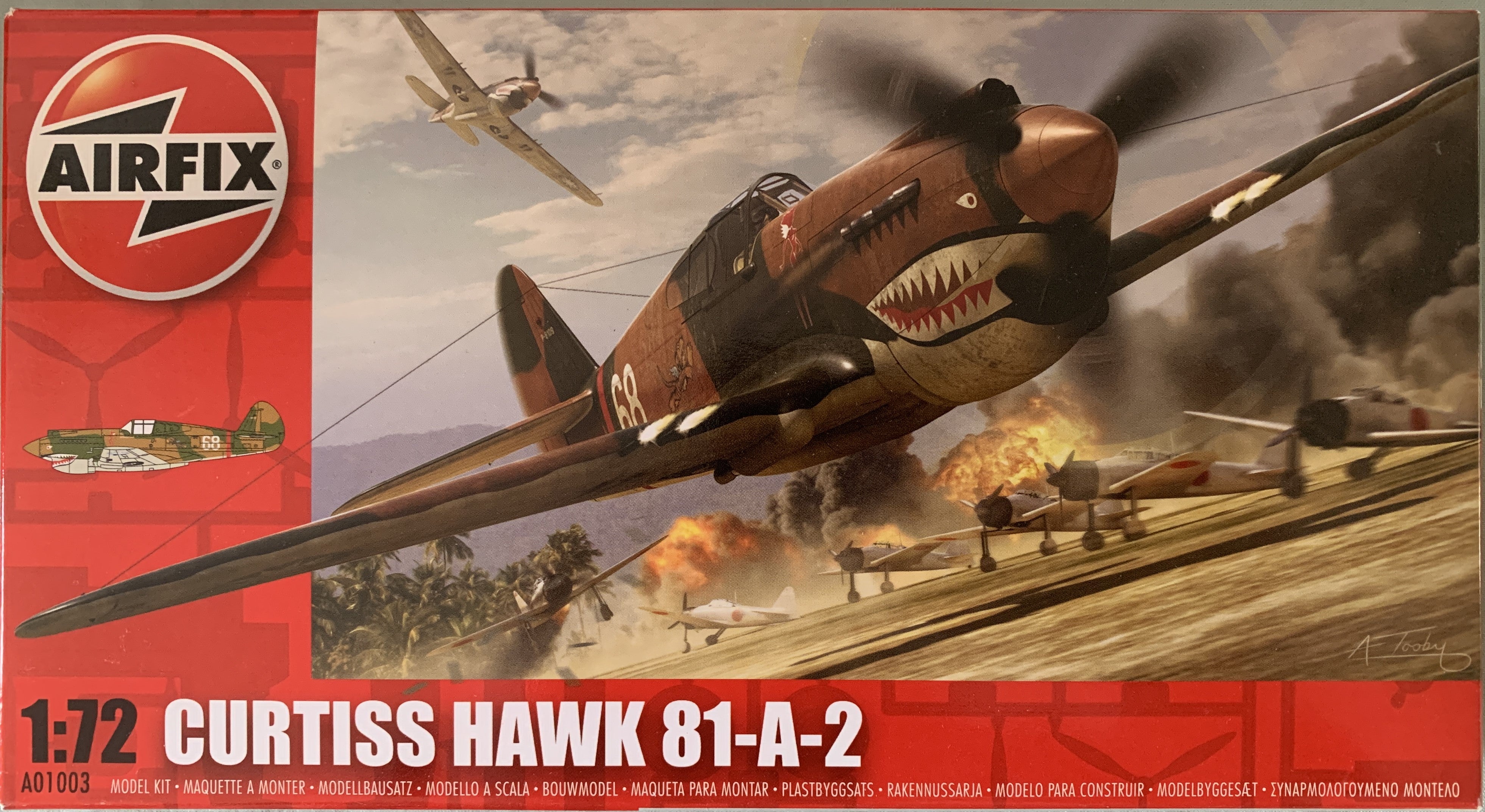 Airfix 1/72 Curtiss Hawk 81-A-2 – Sprue Finders