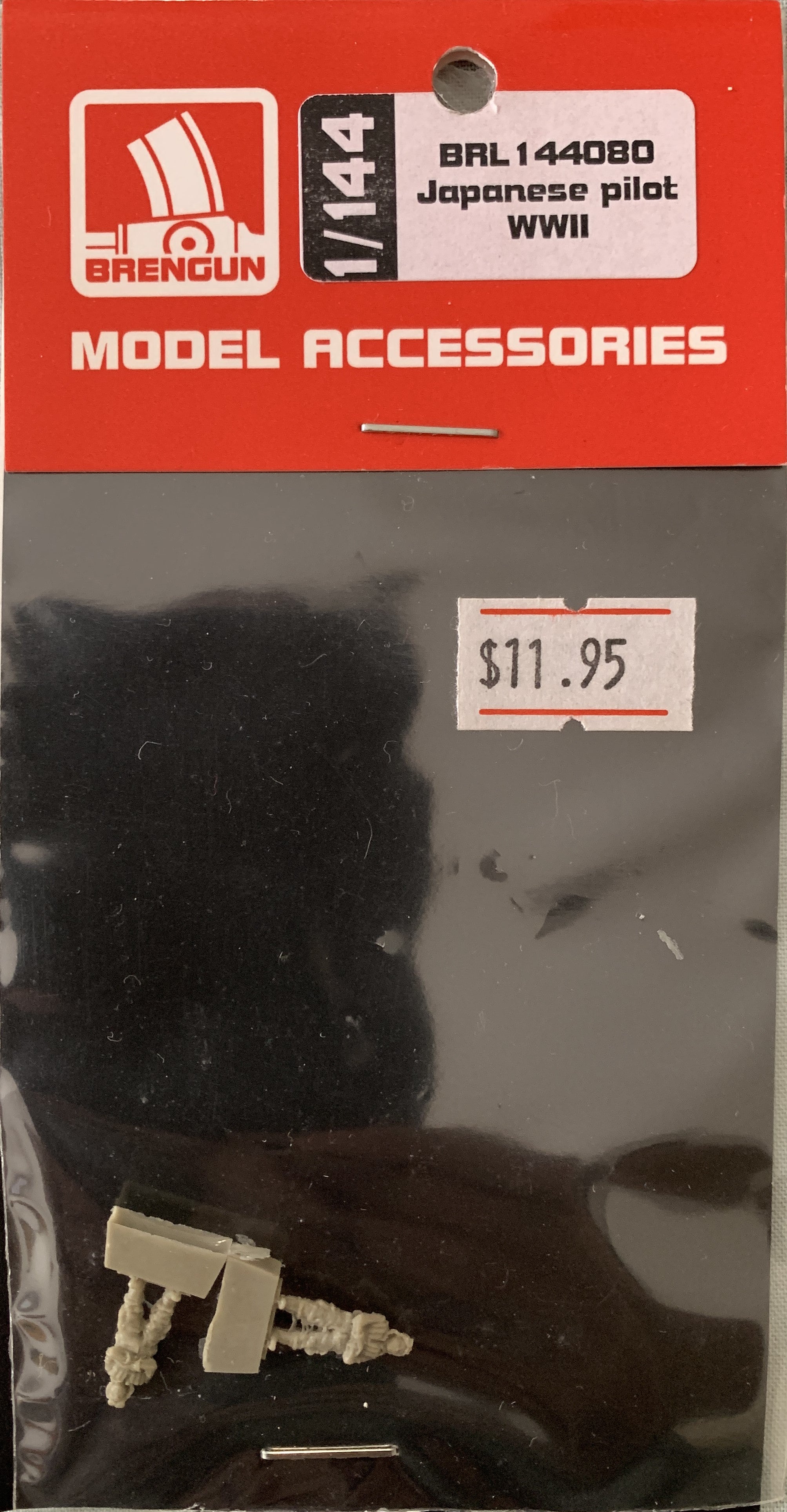 [66] Brengun 1/144 Japanese Pilot WWII – Sprue Finders
