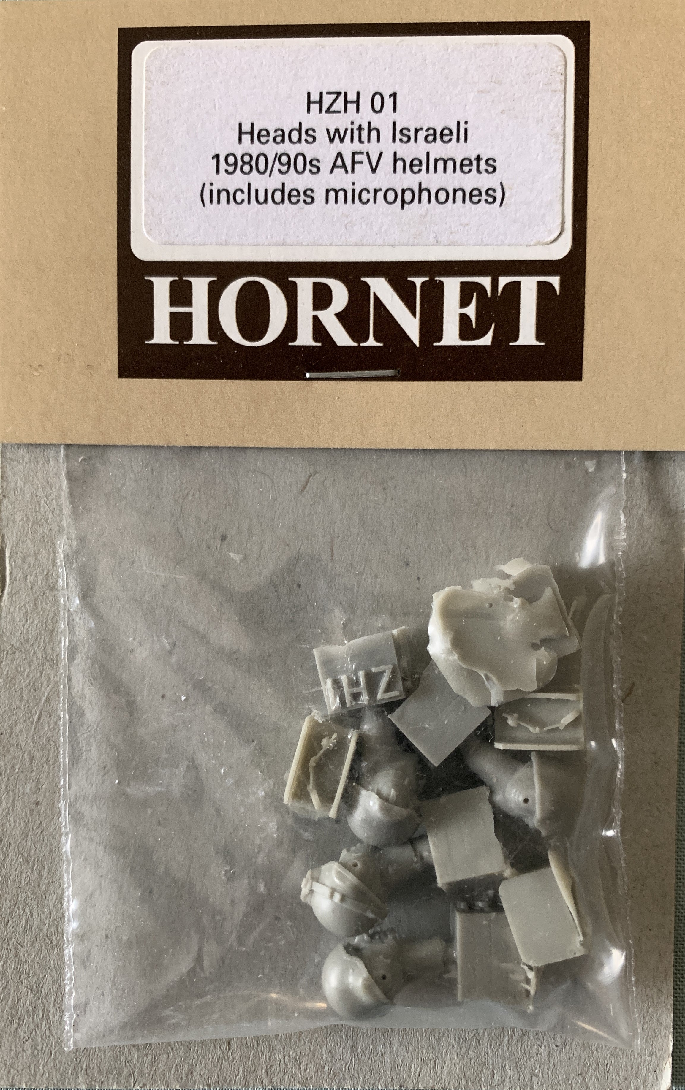 [66] Hornet 1/35 Heads with Israeli 1980's/90's AFV Helmets – Sprue Finders