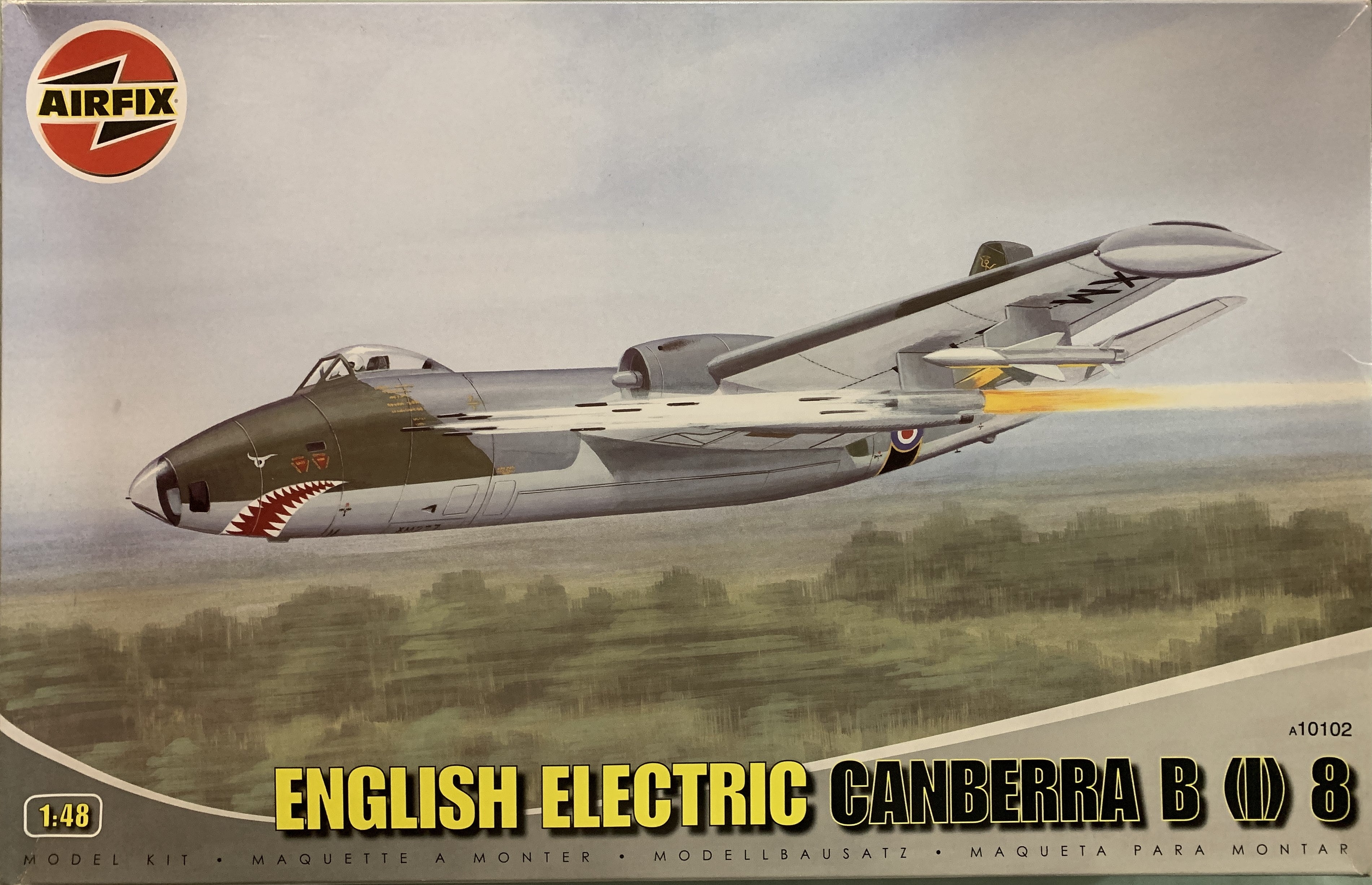 Airfix 1/48 English Electric Canberra B(I)8 – Sprue Finders