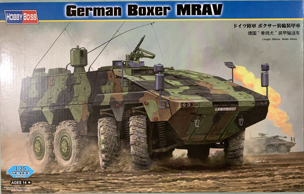 Hobby Boss 1/35 German Boxer MRAV – Sprue Finders