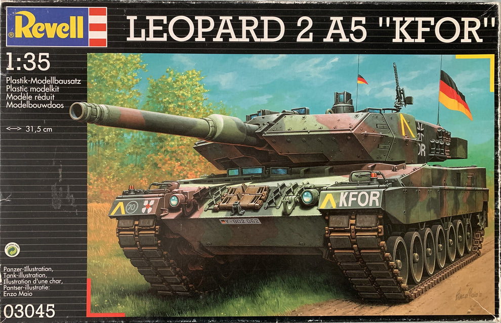 Revell 1/35 Leopard 2A5 "KFOR" – Sprue Finders