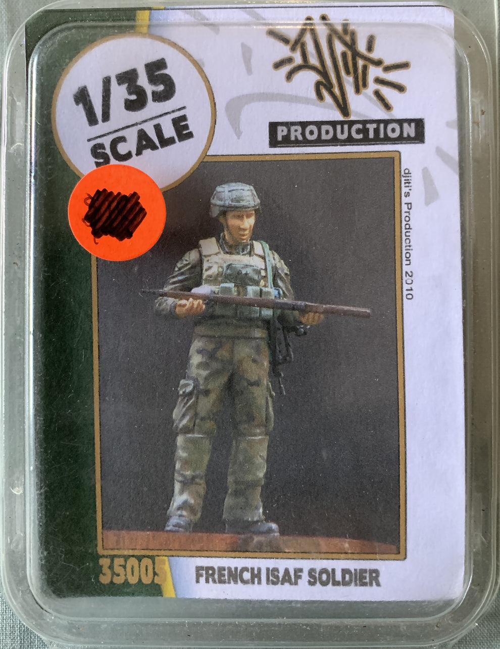 Djiti 1/35 French ISAF Soldier – Sprue Finders